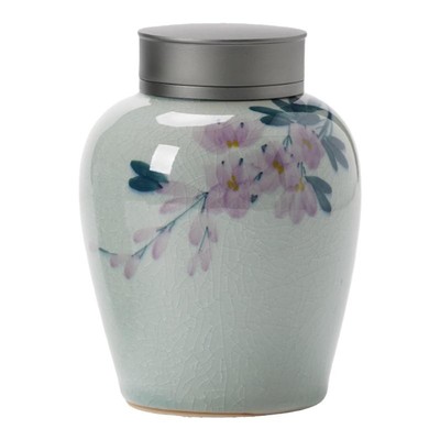 JOJO'S L. PD.miscellaneous.茶叶罐冰片釉纯手绘陶瓷便携 | 学杂