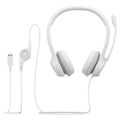 耳机H390Logitech/罗技线控静音