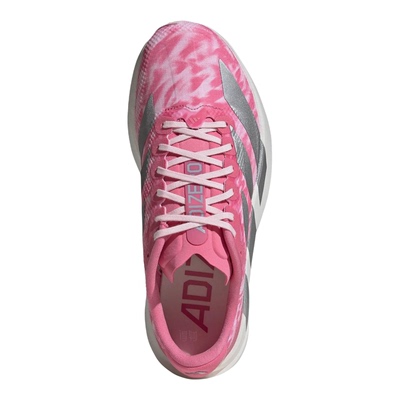 Adidas/阿迪达斯官方正品AdizeroEvoSL新款女粉银色跑步鞋KI6932