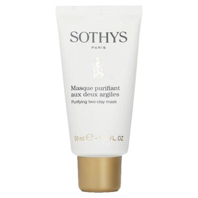 法国SOTHYS思蒂-双粘土净化清洁面膜温和清洁 50ml