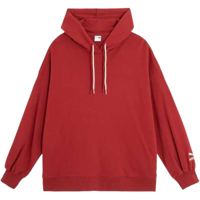 Puma/彪马正品秋季女士针织宽松保暖连帽运动卫衣卫衣621836-22