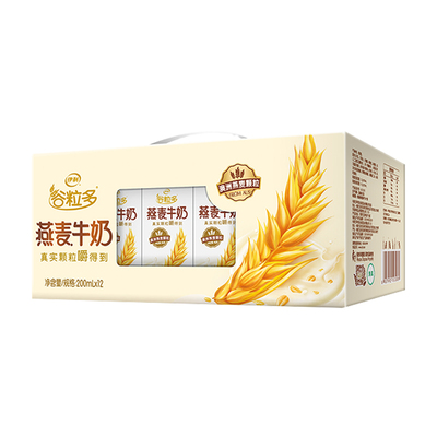 伊利谷粒多燕麦牛奶200ml