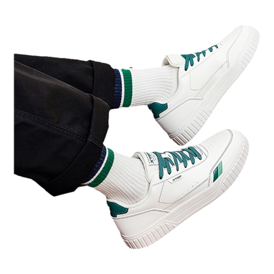 板鞋特步秋冬休闲滑板鞋男