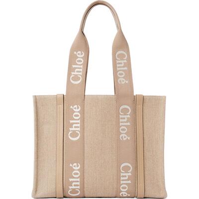 Chloe蔻依WOODY中号托特包