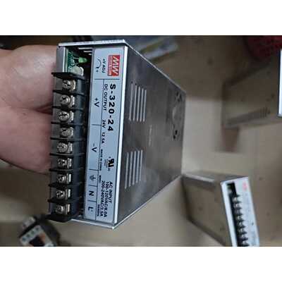 【议价-可维修】MW S-320-24 开关电源 100-240V /均有货