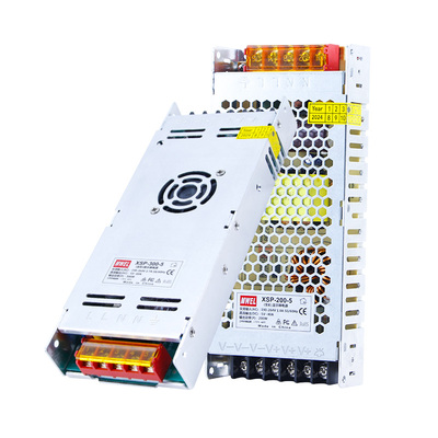 明伟超薄3C认证200W显示屏走字电源220转5V40A变压器开关电源300W