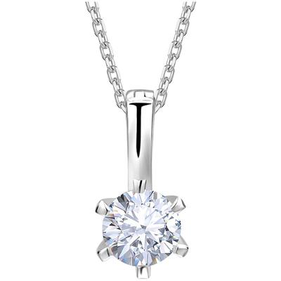 黛米S925银多用扣吊坠头项链女