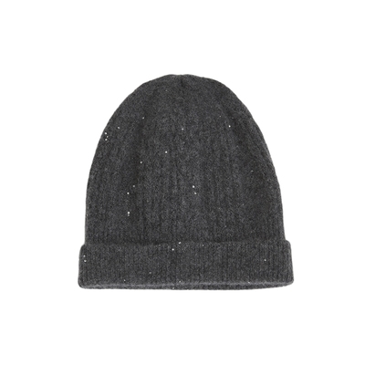 cotempBeanie羊绒闪片冷帽