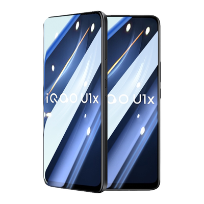 适用iqoou1x全覆盖抗指纹钢化膜