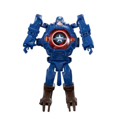 变形儿童玩具电子手表投影