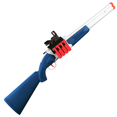 s686散弹枪双管喷子抛壳软弹枪仿真来福霰弹玩具枪儿童男孩模型枪