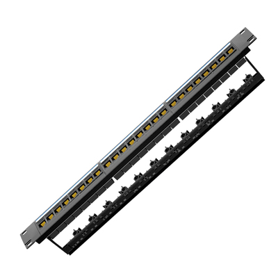 CAT6六类24口免打直通网络配线架
