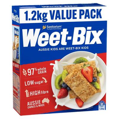 新康利weetbix低糖低脂全谷麦片