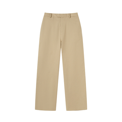 MANIFOLD·天丝长绒棉直筒西裤