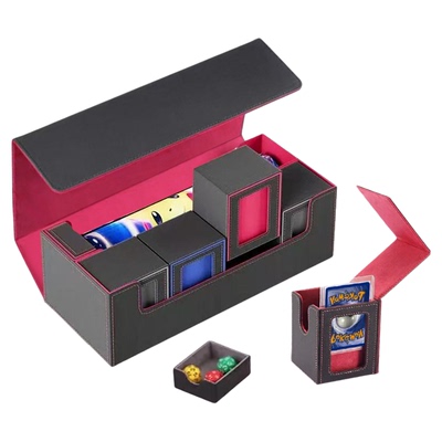 卡牌收纳盒开窗卡盒牌盒