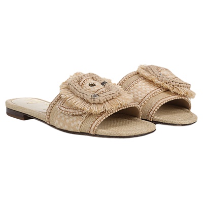 明星同款SAM EDELMAN山姆爱德曼26春新流苏一字拖女BAMBI PLAYA