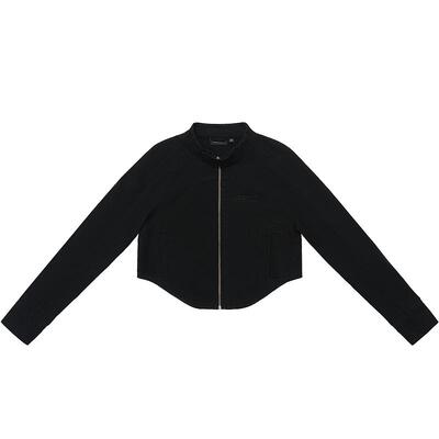 安踏SV丨女修身短款外套