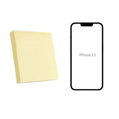 晨光文具 便利贴 黄色便签纸ins学生用高颜值76*76mm索引贴可撕笔记备忘随写随贴便携随身优事贴纸76*75