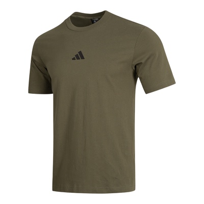 阿迪达斯T恤男装2026夏季新款纯棉圆领上衣休闲时尚短袖JF1097