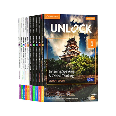 原版进口剑桥初中英语教材unlock