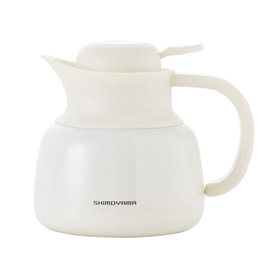 霜山304不锈钢咖啡保温壶家用550ml/800ml办公室暖水壶小焖泡茶壶