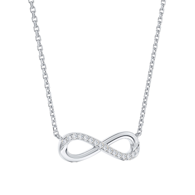 戴比尔斯debeers钻石项链白金