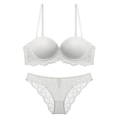 防下垂小胸聚拢性感软钢圈内衣夏