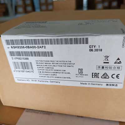 议价6GK5208-0BA00-2AF2西门子原装XF208电气交换机6GK52080BA002