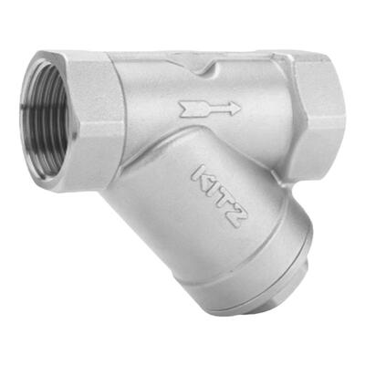 KITZ不锈钢蒸汽丝扣过滤器