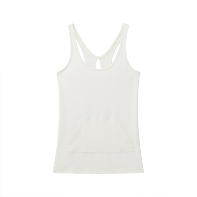 DID DAILY：Isolde 莱赛尔天丝羊毛立体感坑条水滴镂空口袋背心