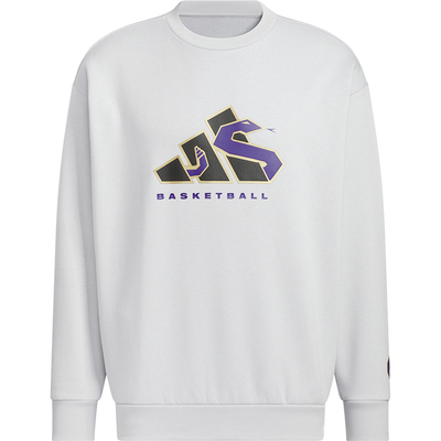 Adidas/阿迪达斯官方正品BB LNY CREW男士抓绒宽松运动卫衣JM5680