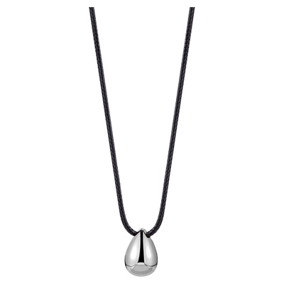 极简金属水滴吊坠长款毛衣链