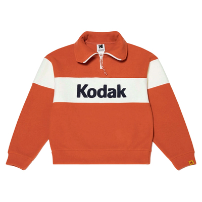 KODAK双拼色加厚卫衣女