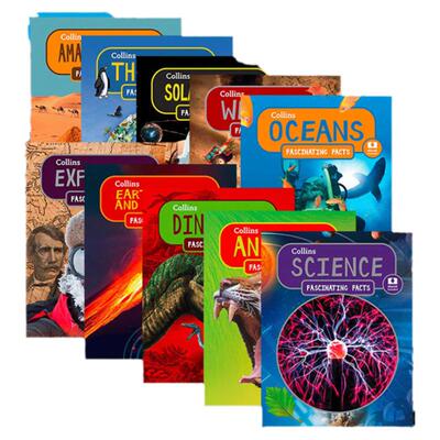 柯林斯惊人的事实11册套装 英文原版书 Collins Fascinating Facts 英文版进口原版儿童英语科普读物书籍
