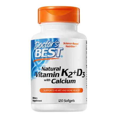 金达威维生素D3K2柠檬酸钙中老年