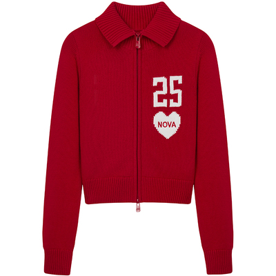 TeenieWeenie小熊女装提花开衫