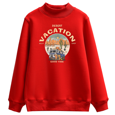 半高领加绒加厚卫衣女内搭保暖衫