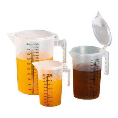厨房塑料食品级计量带刻度水壶