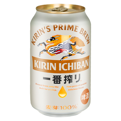 日本KIRIN/麒麟一番榨啤酒330ml