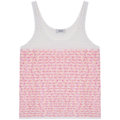 CRUSH26春夏彩点花呢背心