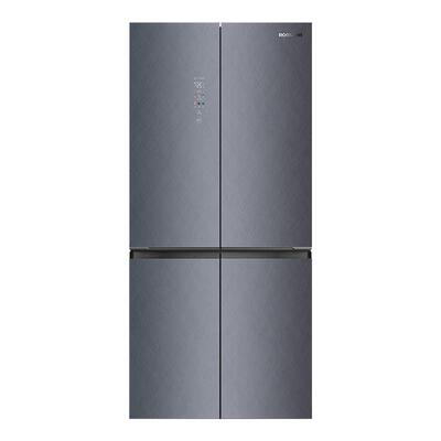 【精品】容声BCD-501N50CZGAY暮光印双净平嵌玻璃十字四门冰箱