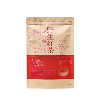 通用野生红茶牛皮纸包装袋