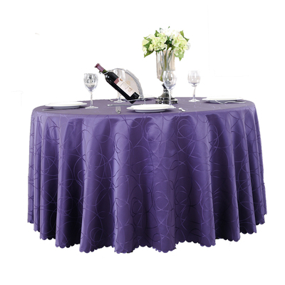 加厚黑色展会会议桌布饭店西餐厅