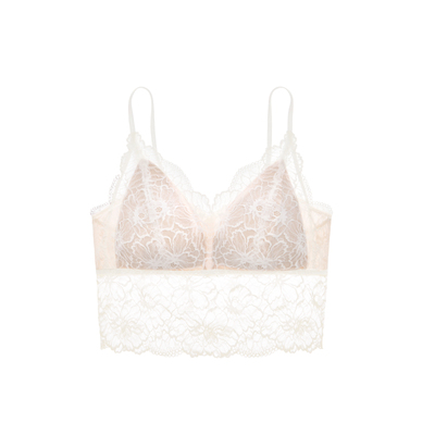 素肌良品【小蔷薇】内搭蕾丝美背