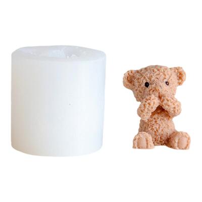 DIY美沐儿泰迪熊宝宝硅胶模具