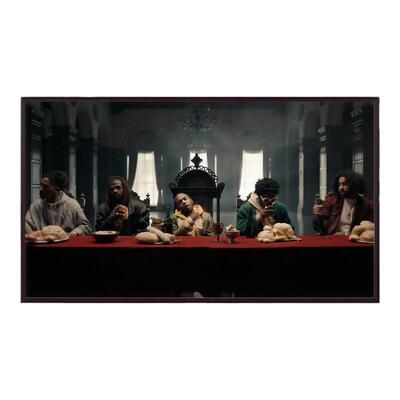 KendrickLamar装饰画说唱嘻哈卧室客厅海报酒吧挂画欧美潮流高级