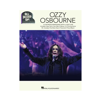 爵士钢琴作品集 12首热门作品 奥斯本 海伦德原版乐谱书 Ozzy Osbourne All Jazzed Up HL00149040