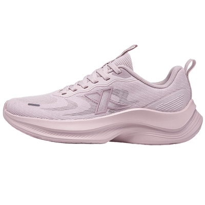 特步女鞋网面透气跑鞋