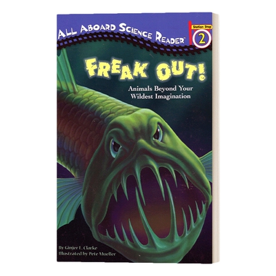 英文原版 Freak Out! Animals Beyond Your Wildest Imagination - Penguin Young Readers  Level 4 吓一跳!  动物主题