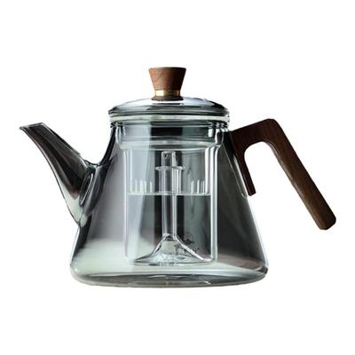 全度蒸煮一体两用茶壶高硼硅玻璃